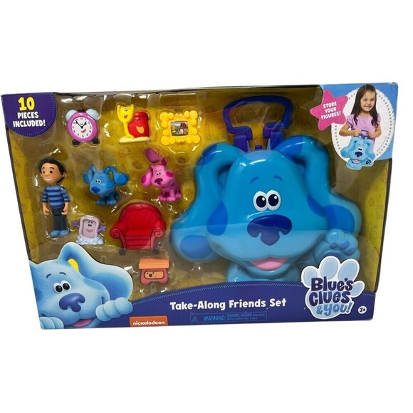 Nickelodeon | Toys | Blues Clues And You Take Along Friends Piece Set ...